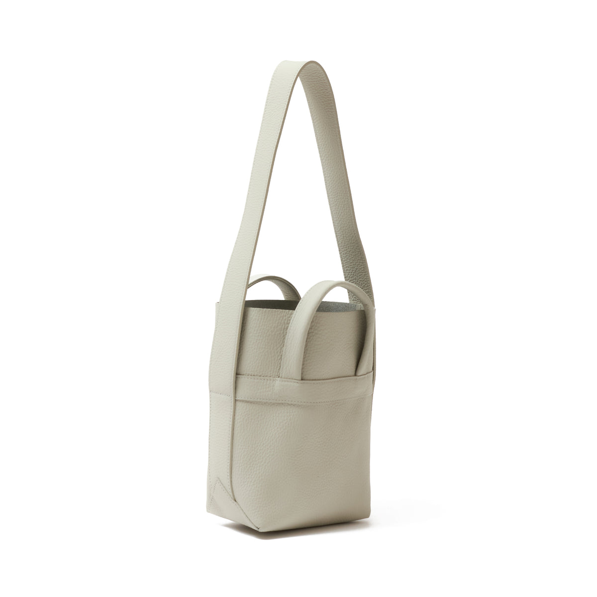 Leather mini tote / LIGHT-GRAY – Abel Official Online Shop