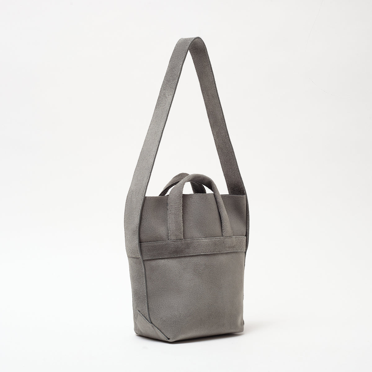 Leather mini tote / GRAY – Abel Official Online Shop