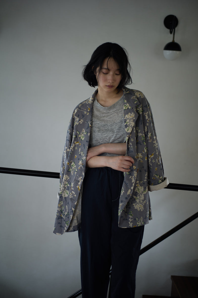 Linen tee / GRAY – Abel Official Online Shop